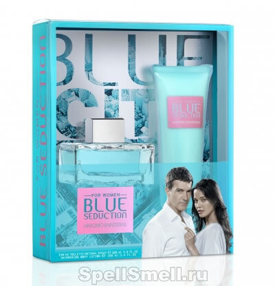 Купить духи Antonio Banderas Blue Seduction Women — женская туалетная ...